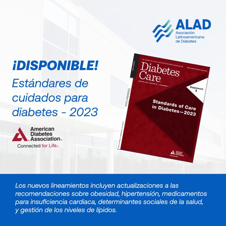 Standards of Care in Diabetes – 2023 – ALAD – Asociación ...